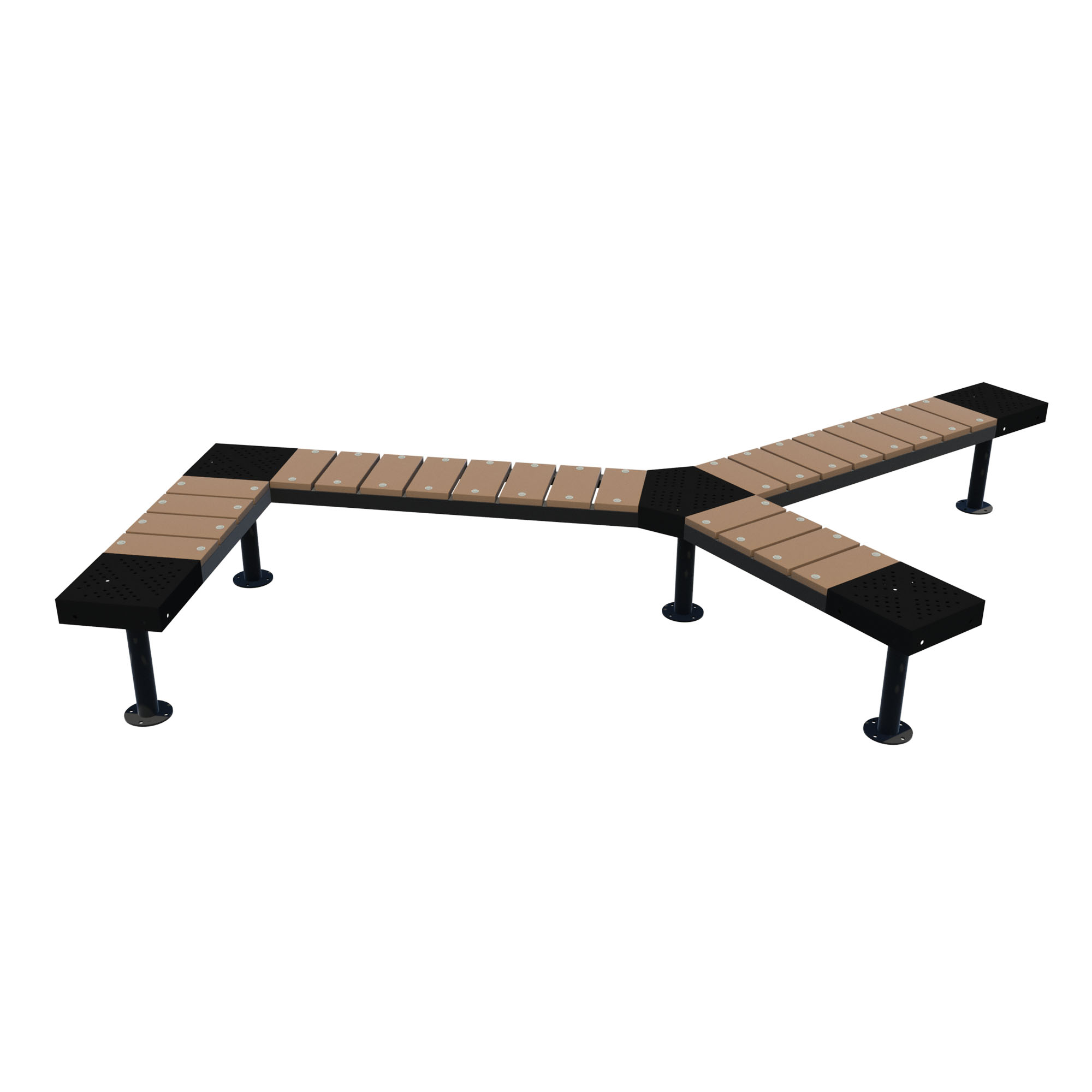 Twig Bench - Benches & Outdoor Seating - Site Amenities by Blue Imp